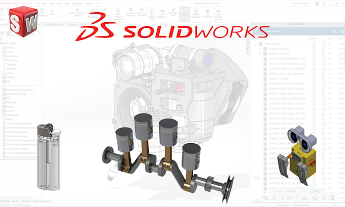 Do 2d Drawing With Solidworks 3d Modeling Rendering Cad Drawing Patent Drawing By Abdul Wahid