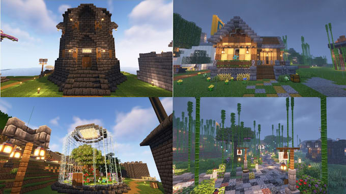 Build a detailed but budget friendly house in minecraft by Arktt_wh ...