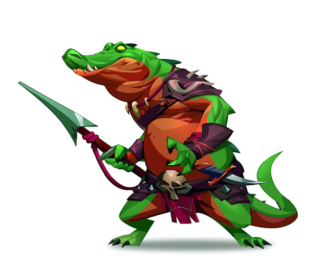 Design game characters with textures by Nihargouda | Fiverr