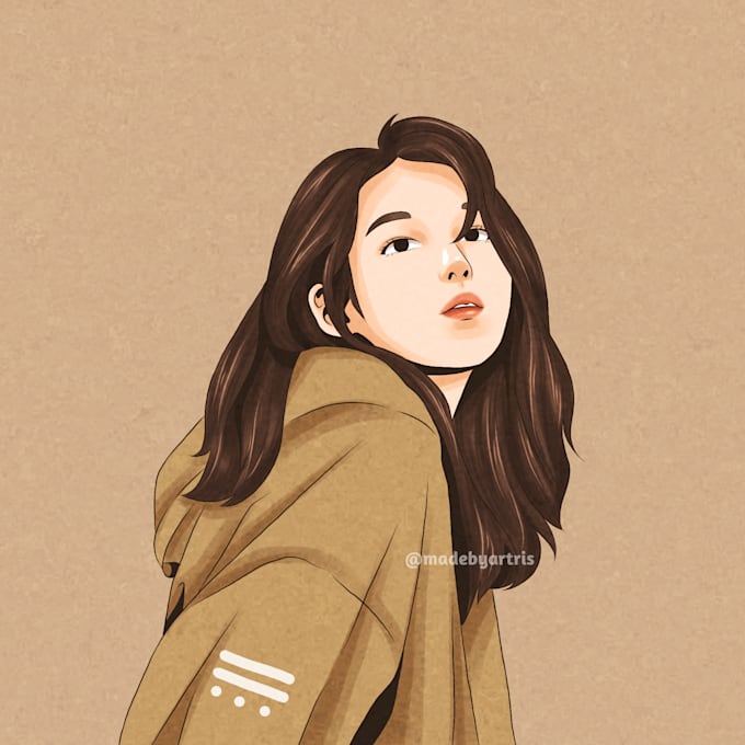 Do an anime illustrated in my art style by Madebyartris | Fiverr