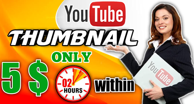 Design excellent rating youtube thumbnail within 2 hours by ...