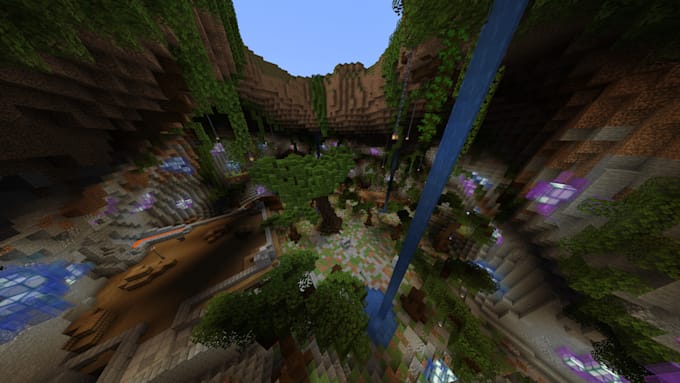 Build large minecraft maps and biomes by Efod_builds | Fiverr