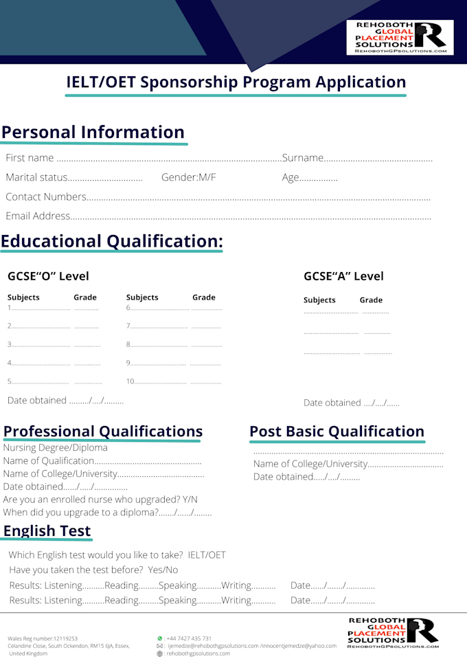 Design beautiful registration forms for enrolment data collection by ...