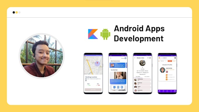 Be your android developer or application in android studio by Classchess | Fiverr