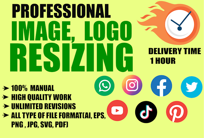 Resize logo for social media ecommerce or any other size by Design_by ...