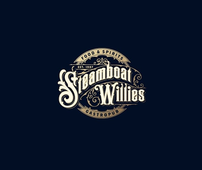 Design original attractive bar vintage logo by Joanne_gainey | Fiverr