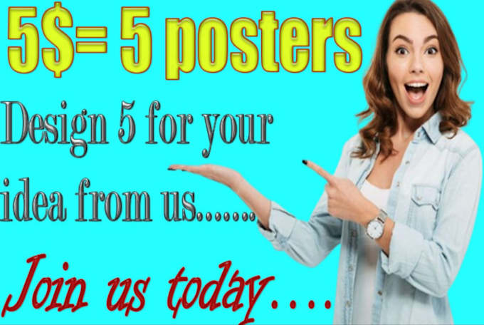 Create the most attractive and meaningful poster by Bproduct | Fiverr