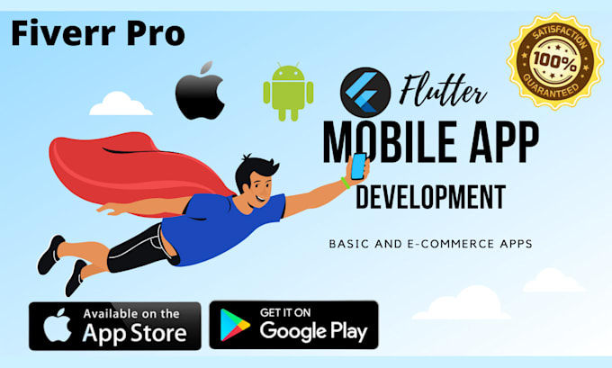 Develop mobile apps by using flutter for both android and ios by Legend_devloper | Fiverr