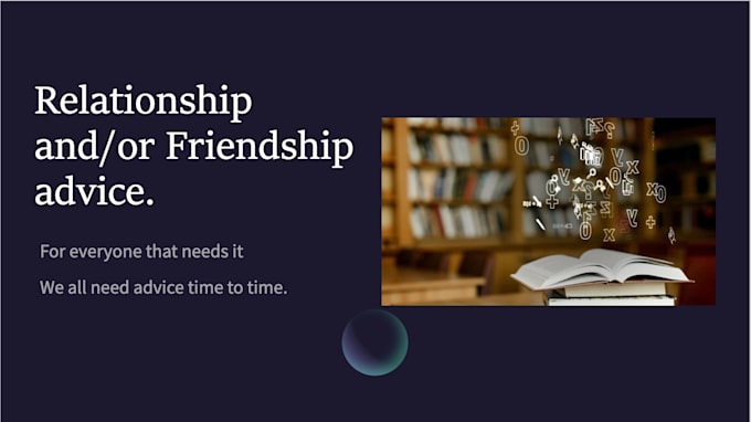 Give you relationship and friendship advice by Morta_psych | Fiverr