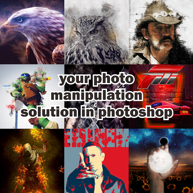 Do photoshop edits, realistic photo manipulations by Tmgsketch11 | Fiverr