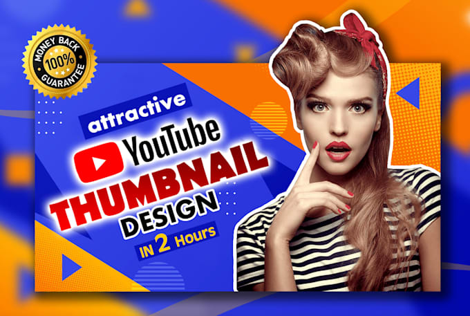 Design attractive eye catching youtube thumbnails for you by ...