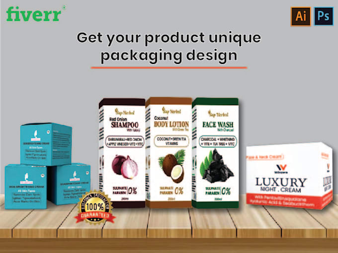 Do a box design and all types of pixel perfect packaging with a 3d ...