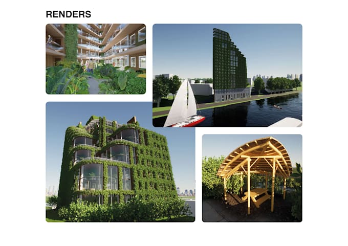 Render the 3d model of your building design by Vortexproducts | Fiverr