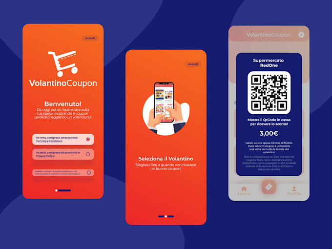 Ui ux design for your mobile app by Mirko_lor | Fiverr