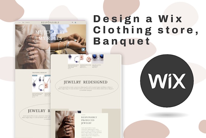Design A Wix Ecommerce Website Online Store Banquet Wix Clothing design-a-wix-ecommerce-website-online-store-banquet-wix-clothing