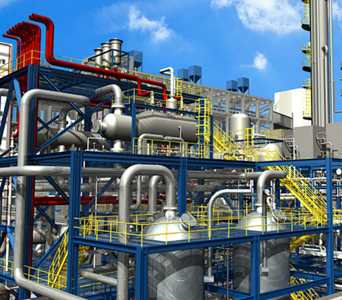 3d design with smartplant 3d, aveva pdms, aveva e3d by Mdraftech | Fiverr