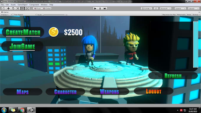 Make any 3d multiplayer game using unity for android and pc by ...