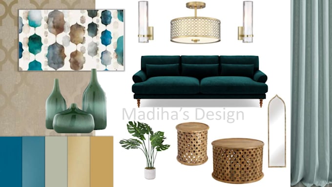Style your room for you by Madiha_s_design | Fiverr