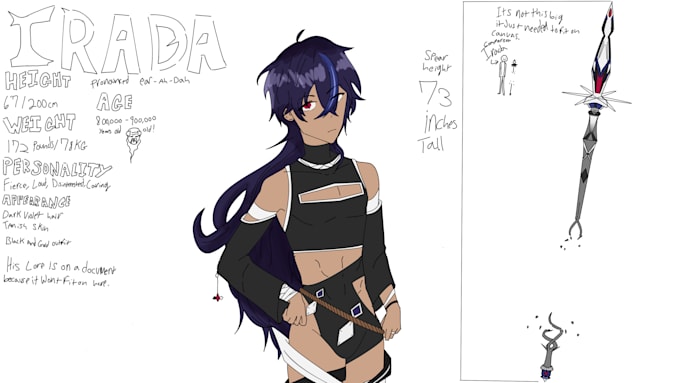 Draw you a vtuber layout by Gaalxsh | Fiverr