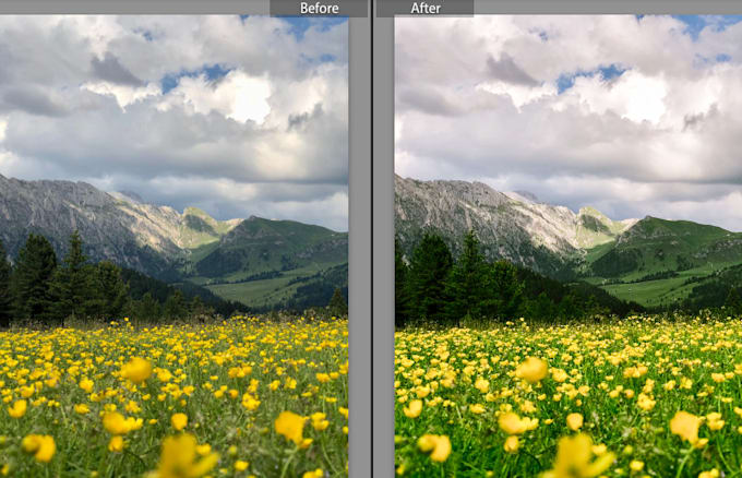 Edit your landscape photos by Nadiabss | Fiverr