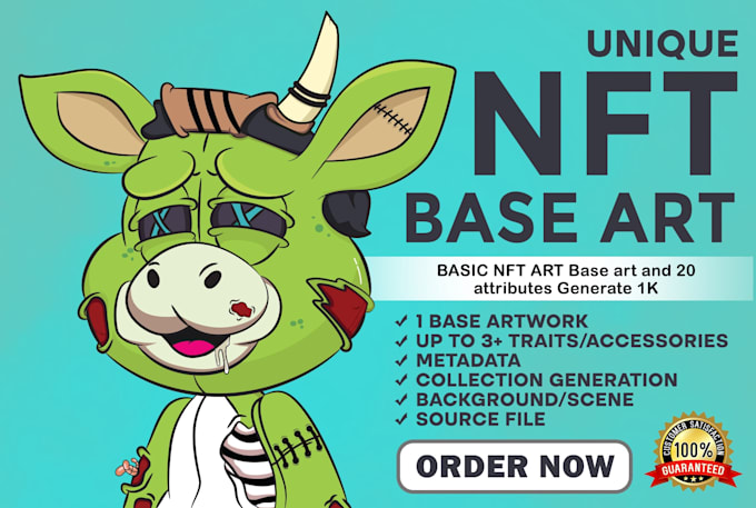 Design your unique nft base art by Brandingo24 | Fiverr