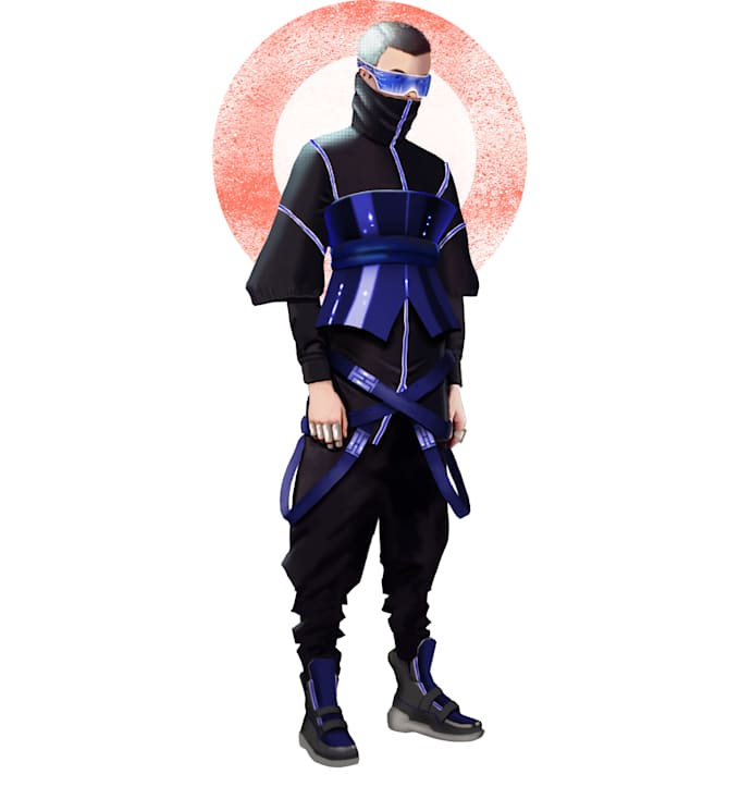 Create illustration, concept art, fan art, character design by ...