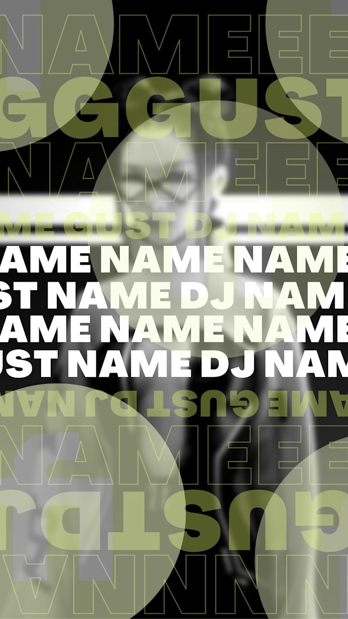 Moving poster for your party by Dionisista | Fiverr