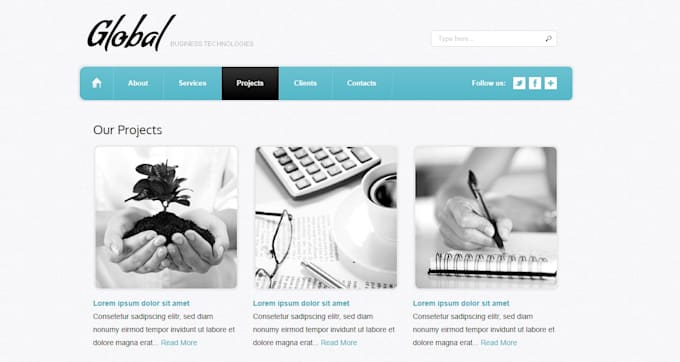 Design develop a custom responsive website in html, css by Abdessamad ... Design develop a custom responsive website in html, css by Abdessamad ...