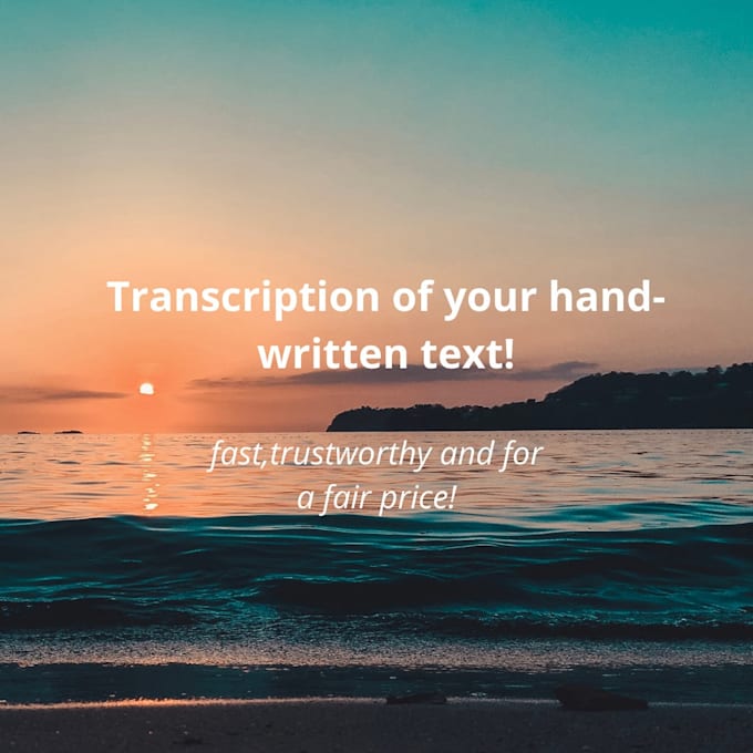 Transcribe your handwritten text into an word document by Jiyaishraq ... Transcribe your handwritten text into an word document by Jiyaishraq ...