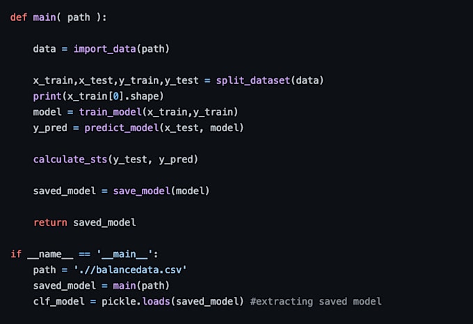 Do data transformations and build machine learning models by ...