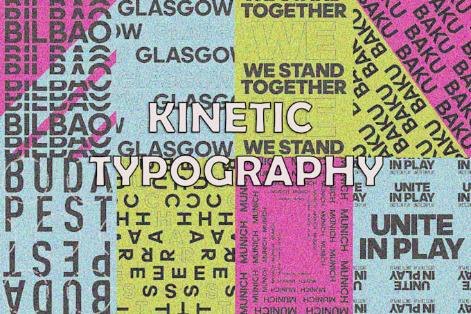 Create kinetic typography music video by Impacteditt | Fiverr