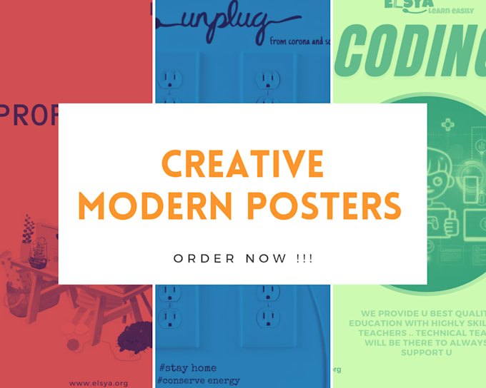 Do creative designing and wide varieties of posters by Achuthan_ | Fiverr