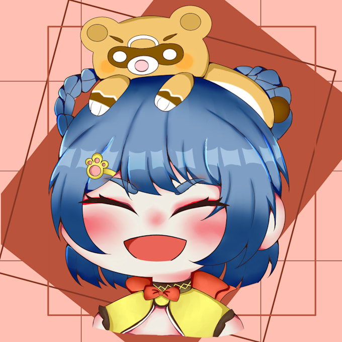Draw chibi in my style for pfp ,icon ,fan art by Ara_chandesu | Fiverr