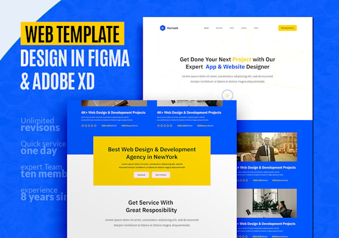 Design redesign and update your website ui ux in figma by Huzzlstudio ...