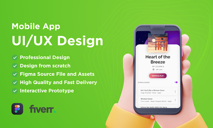 Design professional ui ux for your mobile app by Tbuketn | Fiverr