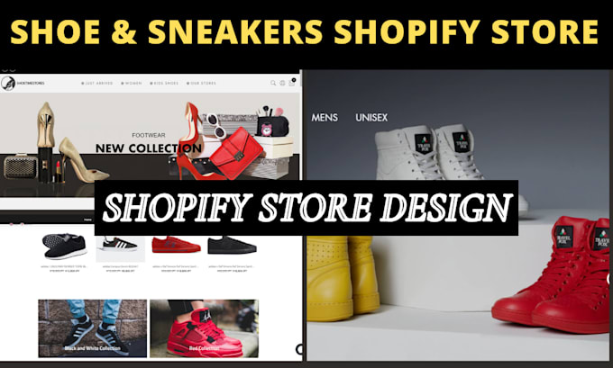 Design shopify shoe and sneakers store shopify footwear store that ...