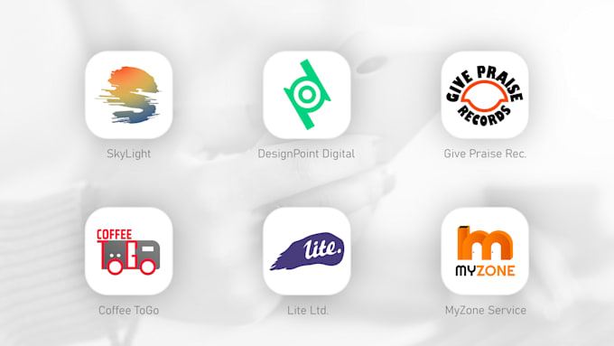 Design 5 icon or app logo ideas for your brand by H_artwork | Fiverr