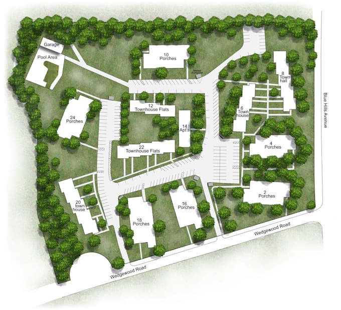 Render any master plan by Circleful | Fiverr