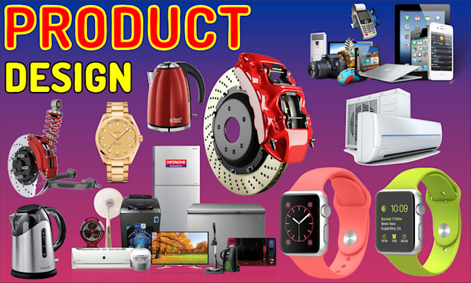 Do 2d and 3d product design, 3d cad model, 3d printing model by ...