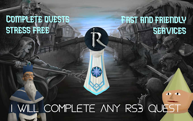 Complete any rs3 quest by Hytaken | Fiverr