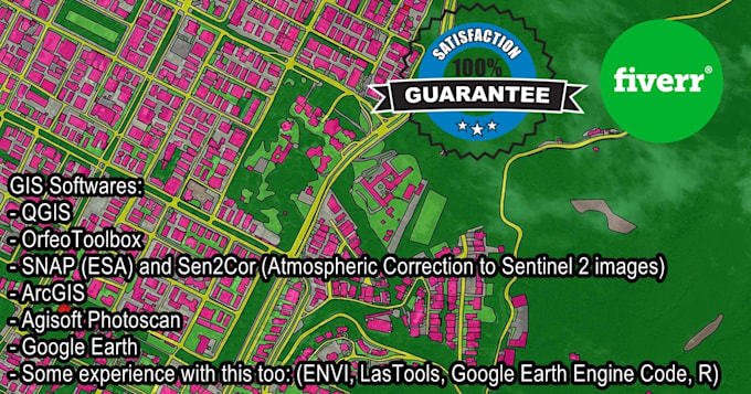 Create gis maps, gis mapping, remote sensing maps by Rameengis | Fiverr