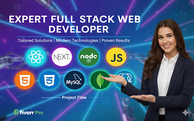 Do website development, develop custom website as full stack web ...