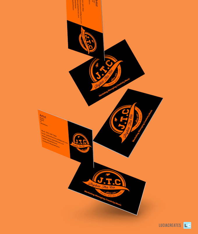 Design a business card by Lucia_creations | Fiverr