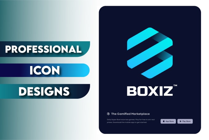 Create a modern app icon design for your app and website by ...