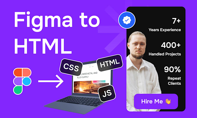 Convert figma, adobe xd, psd to html, css, javascript code by ...