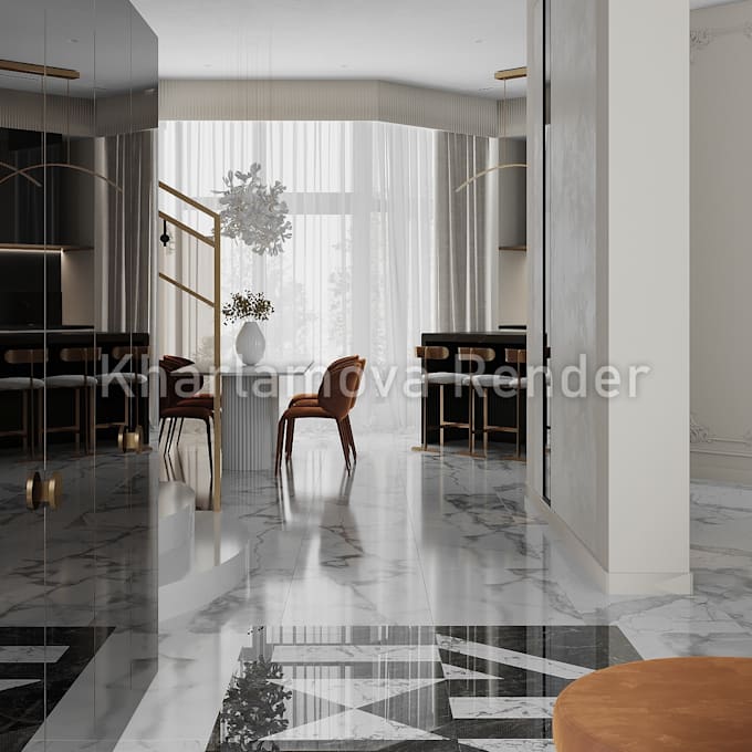 Design and render interior 3ds max corona render by Margorender | Fiverr
