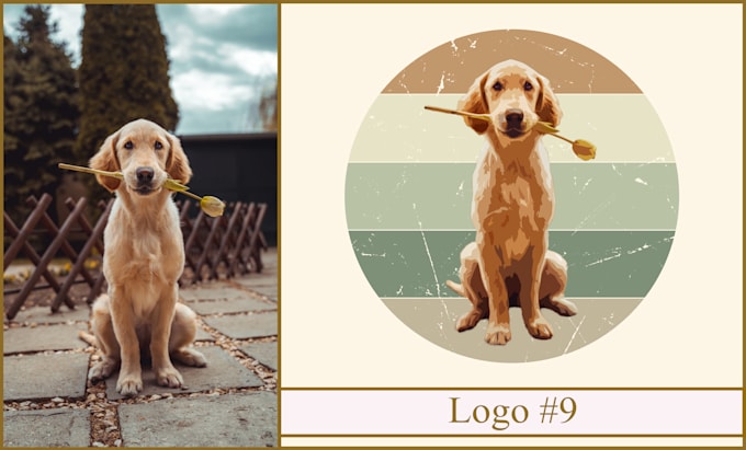Photo edit your dog in a creative logo design in photoshop by ...