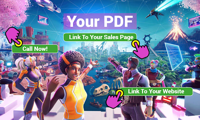 Design clickable, or fillable pdf for you by Ivann0204 | Fiverr