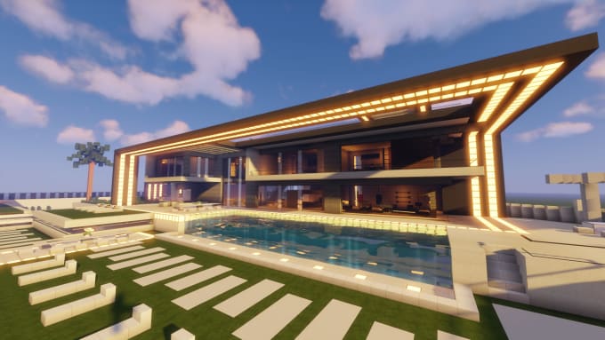 Build anything for you in minecraft bedrock and java edition by ...