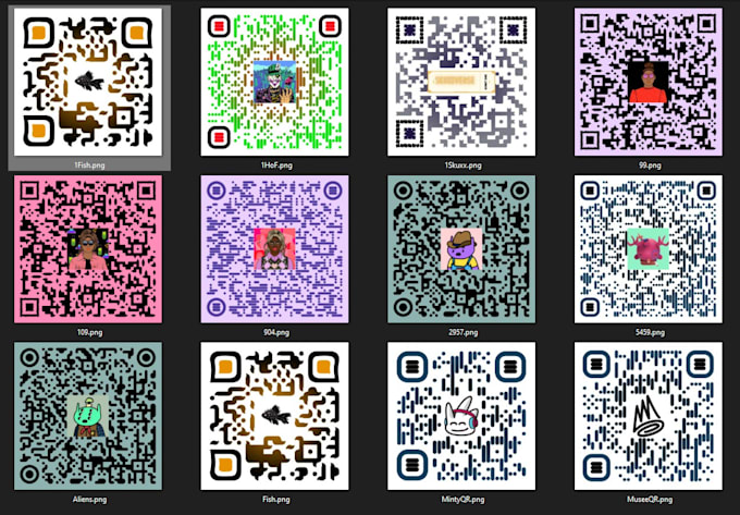 Create custom qr codes based on any url by Webthreepo | Fiverr